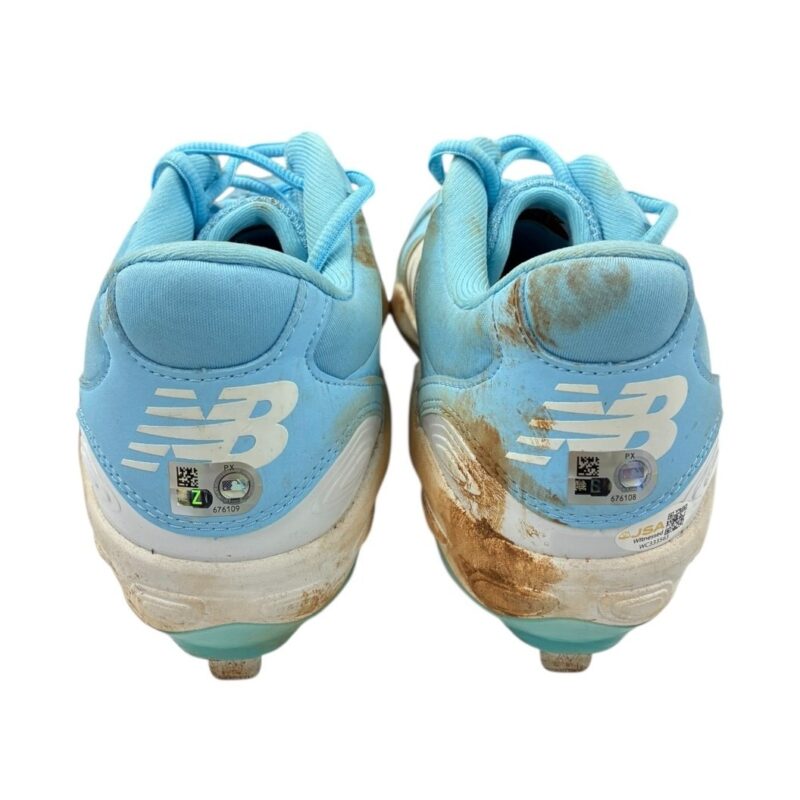 JEREMY PENA SIGNED 2025 SEASON GAME USED FATHER'S DAY NEW BALANCE ...