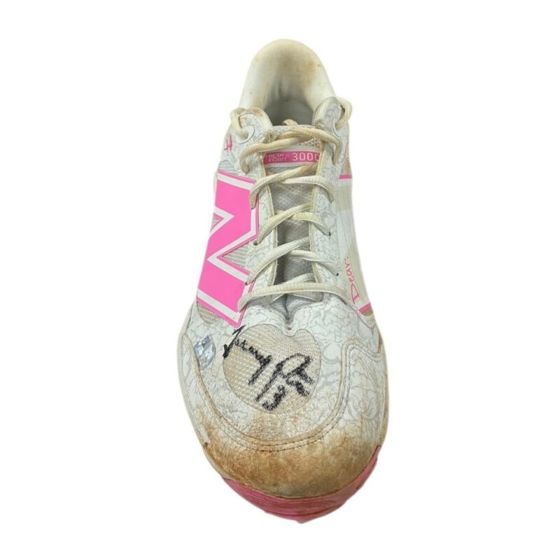 JEREMY PENA SIGNED 2025 SEASON GAME USED MOTHER'S DAY CLEATS 5/15/25 ...