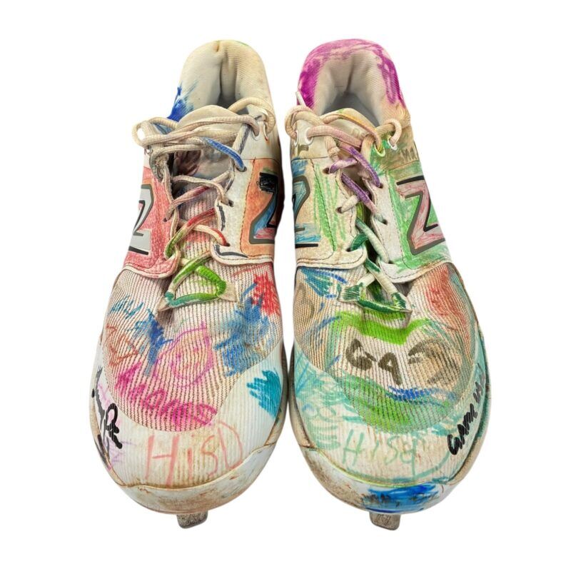 JEREMY PENA SIGNED HOUSTON ASTROS WORN GAME USED PENA PALS 1of 1 CLEATS ...