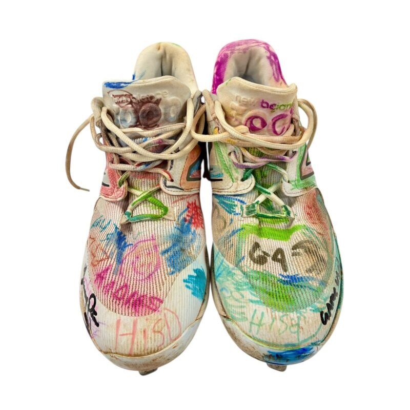 JEREMY PENA SIGNED HOUSTON ASTROS WORN GAME USED PENA PALS 1of 1 CLEATS ...