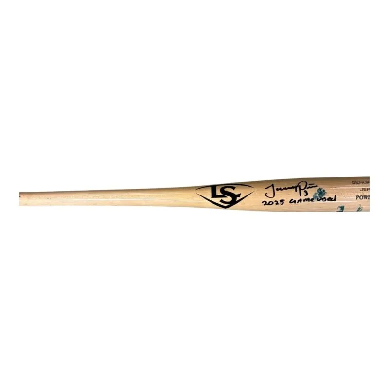 JEREMY PENA SIGNED 2025 ASTROS LOUISVILLE SLUGGER GAME USED BAT MODEL ...