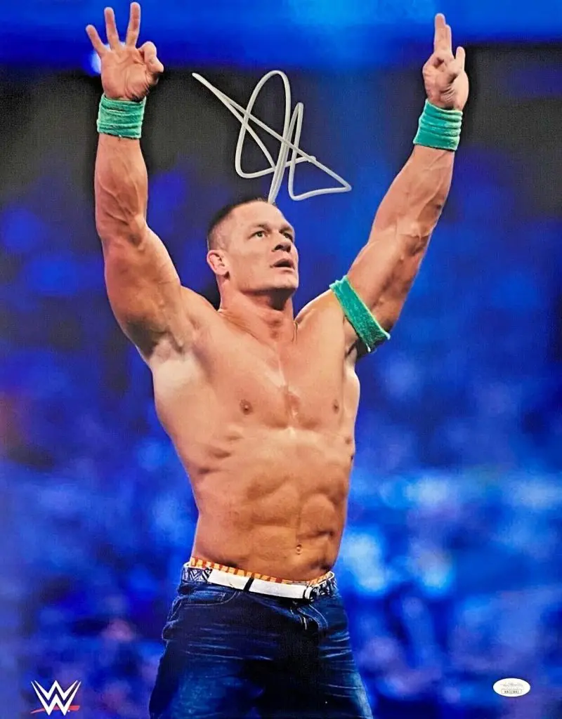 John Cena Signed Autographed 16x20 Photo JSA Authenticated #15 ...