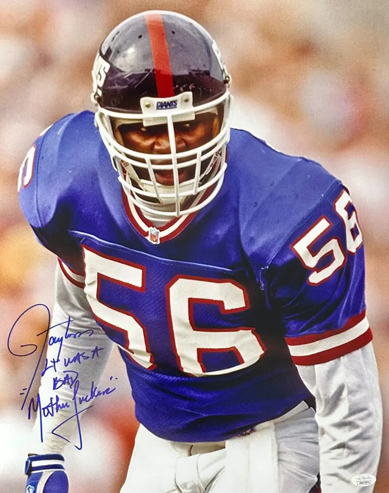 Lawrence Taylor Signed Autographed 16x20 Photo JSA Authentication#2 ...