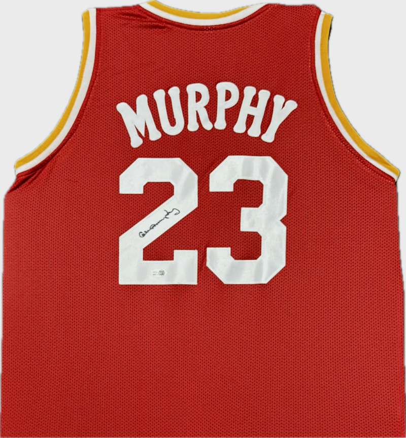 Calvin Murphy Signed Autographed Custom Red Jersey JSA Authenticated ...