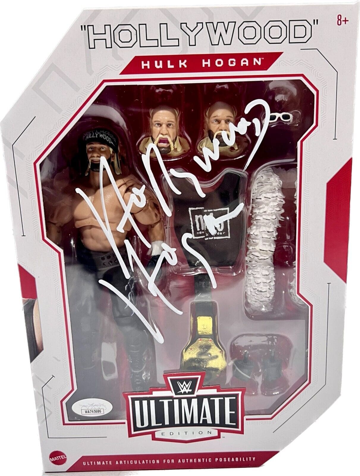 Hollywood Hulk Hogan Signed Autographed Ultimate Action Figure JSA ...
