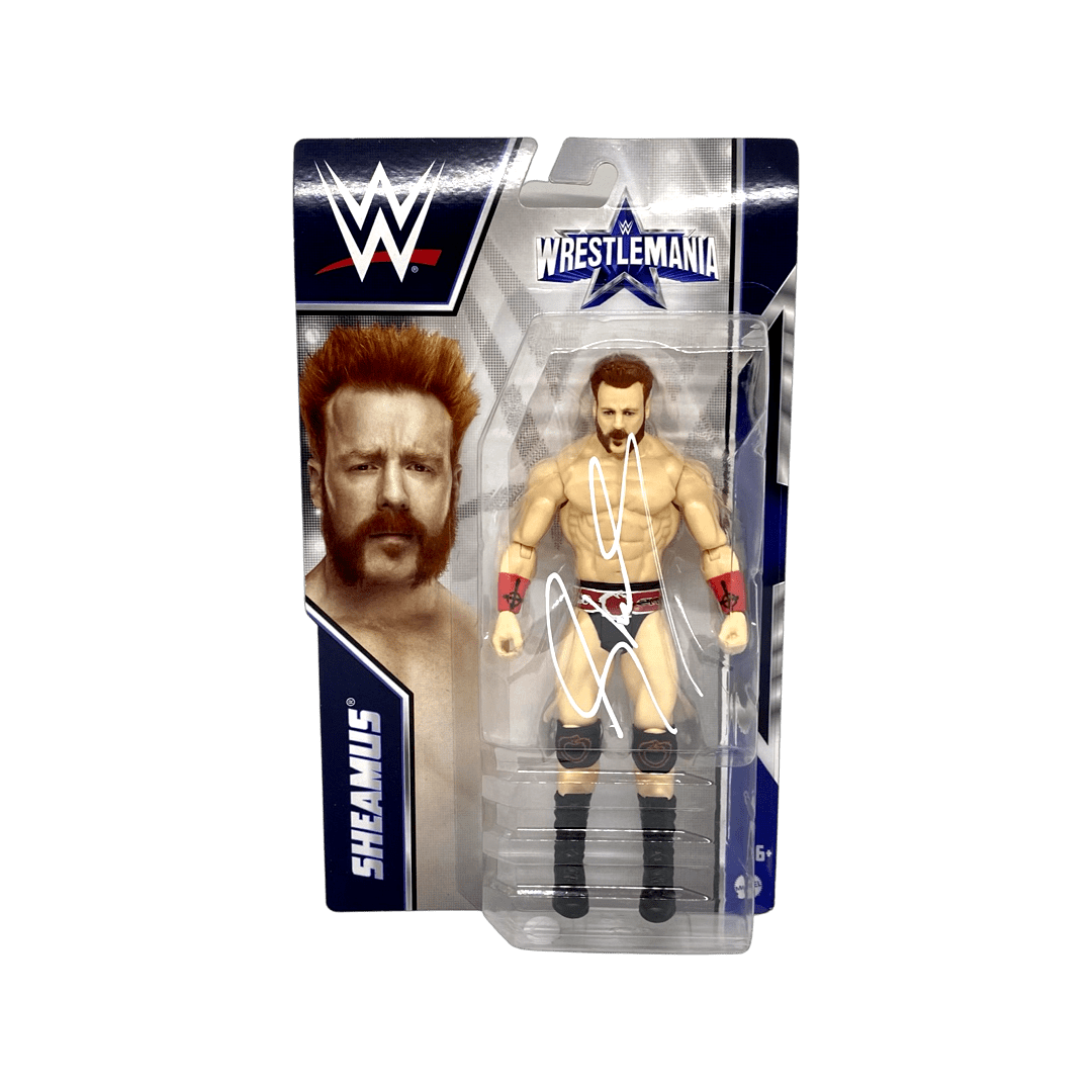 Sheamus Signed Autographed WrestleMania Action Figure JSA Authenticated ...