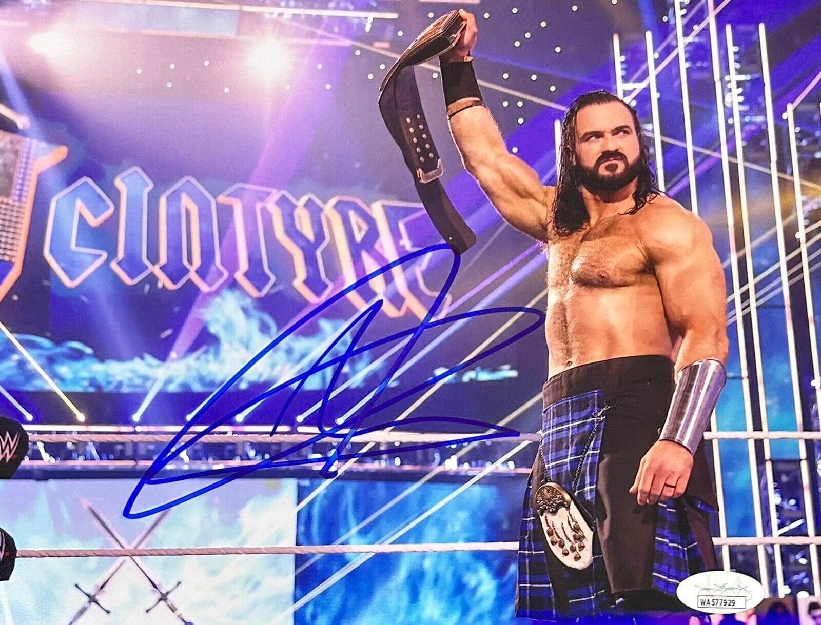 Drew McIntyre Signed Autographed 8x10 Photo JSA Authenticated 2 ...