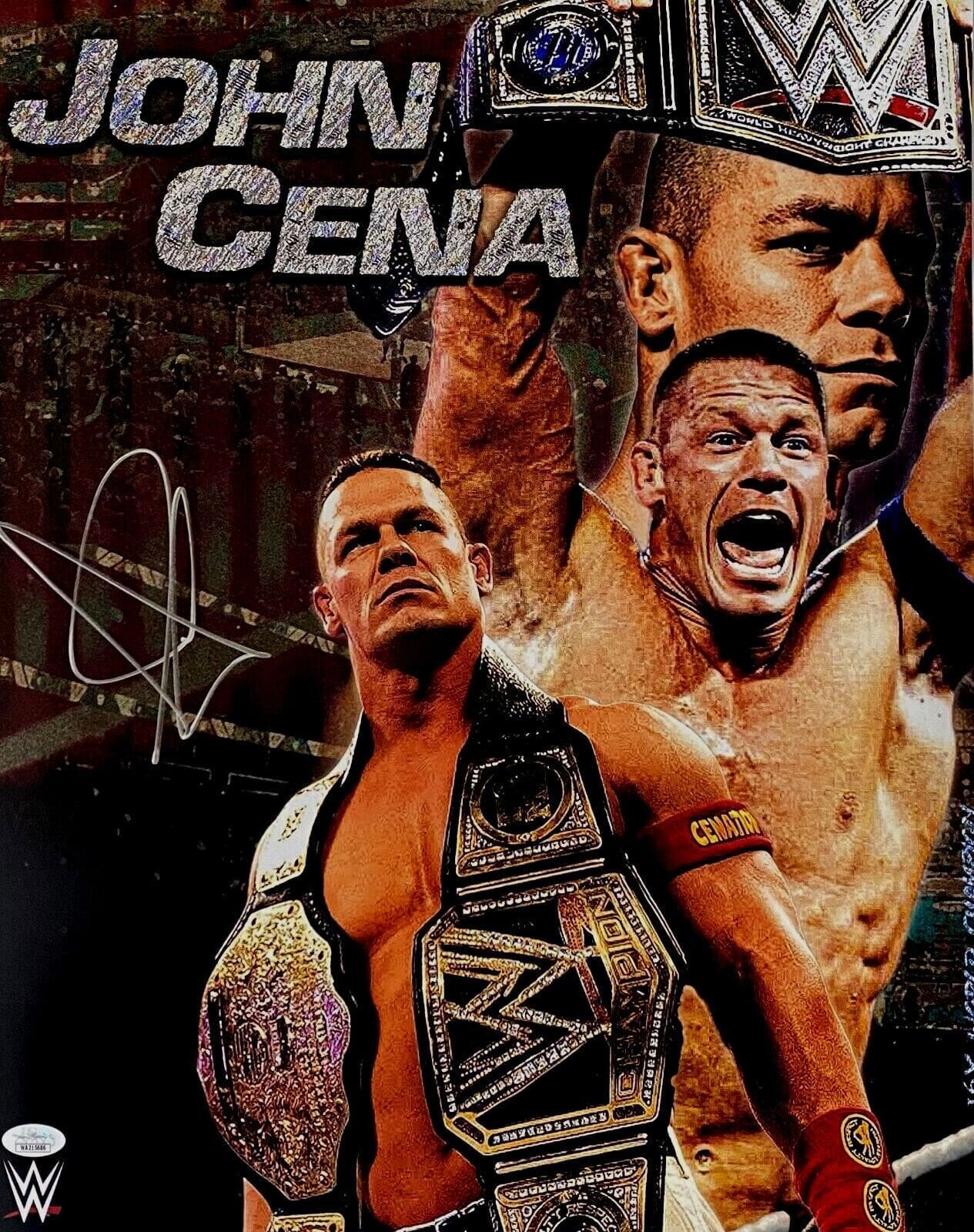 John Cena Signed Autographed 16x20 Photo JSA Authenticated #7 ...