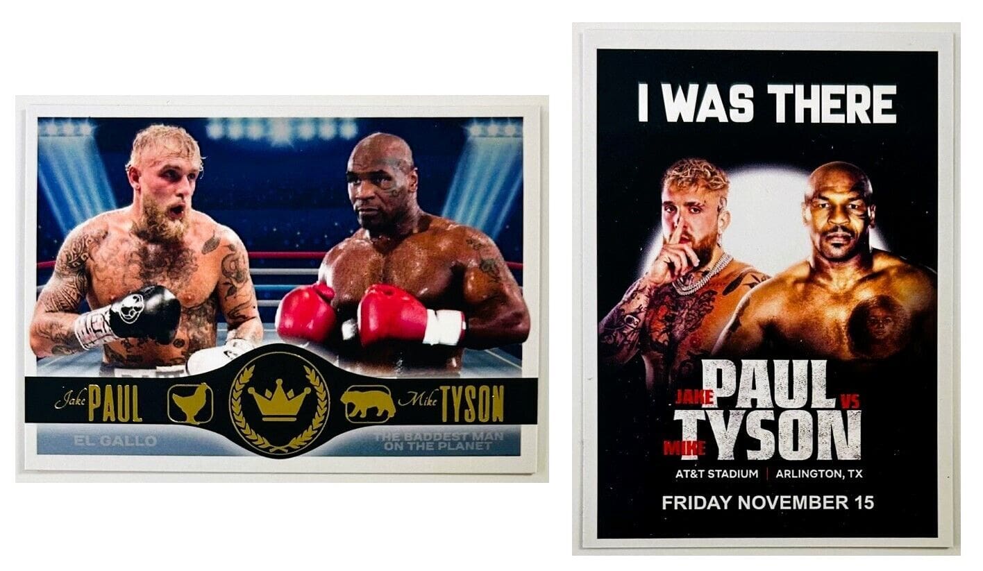 Mike Tyson vs Jake Paul Official Fight Program | Fiterman Sports