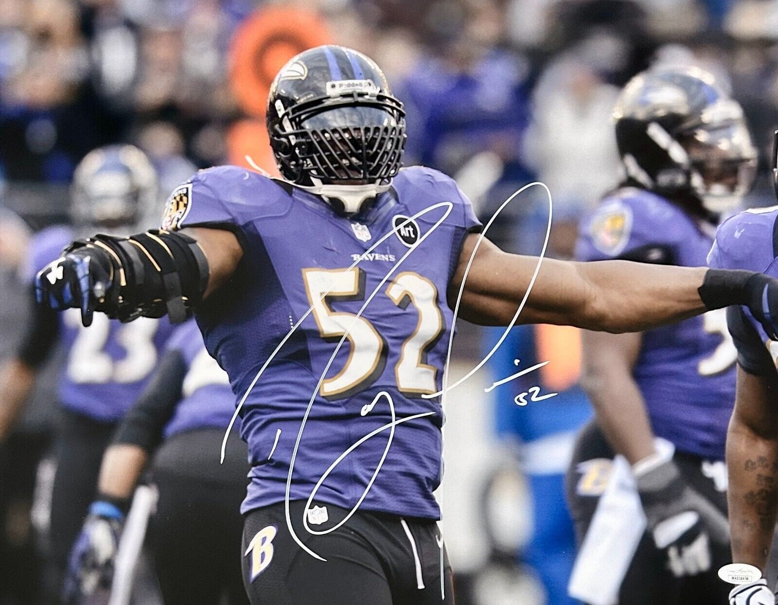 Ray Lewis Signed Autographed 16x20 Photo JSA Authentication Ravens 1 ...
