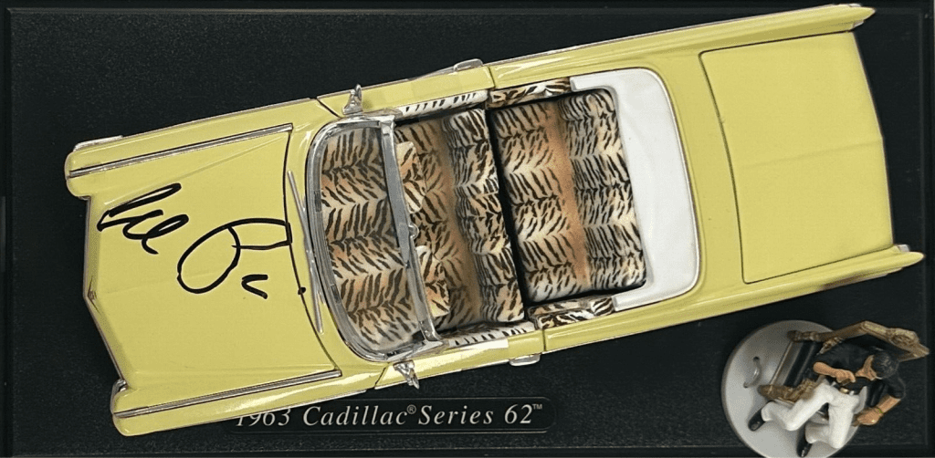 Al Pacino Signed 1963 Cadillac Series 62 1:24 Die Cast Car JSA Scarface ...
