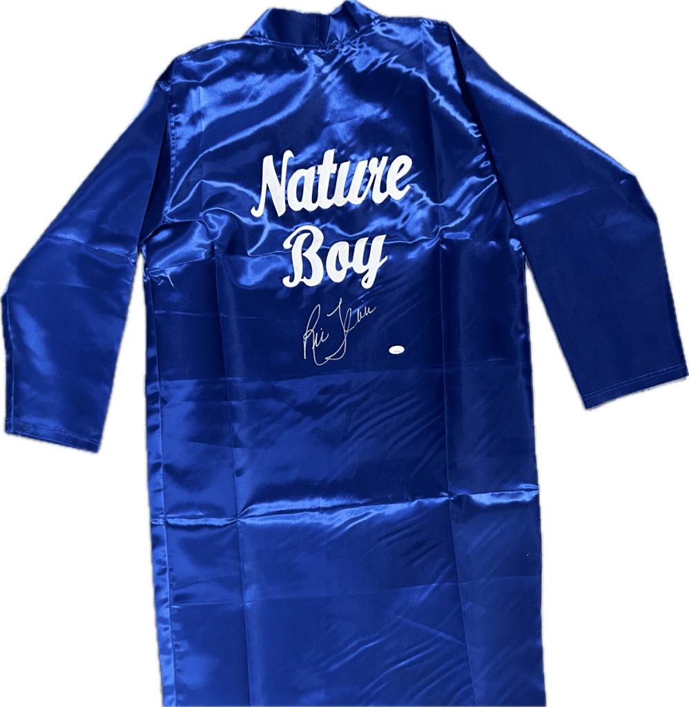 RIC FLAIR "Nature Boy" Signed Autographed Blue Robe JSA Authenticated ...