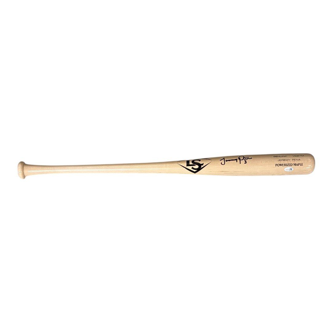 JEREMY PENA SIGNED 2025 ASTROS LOUISVILLE SLUGGER PLAYER ISSUED BAT ...