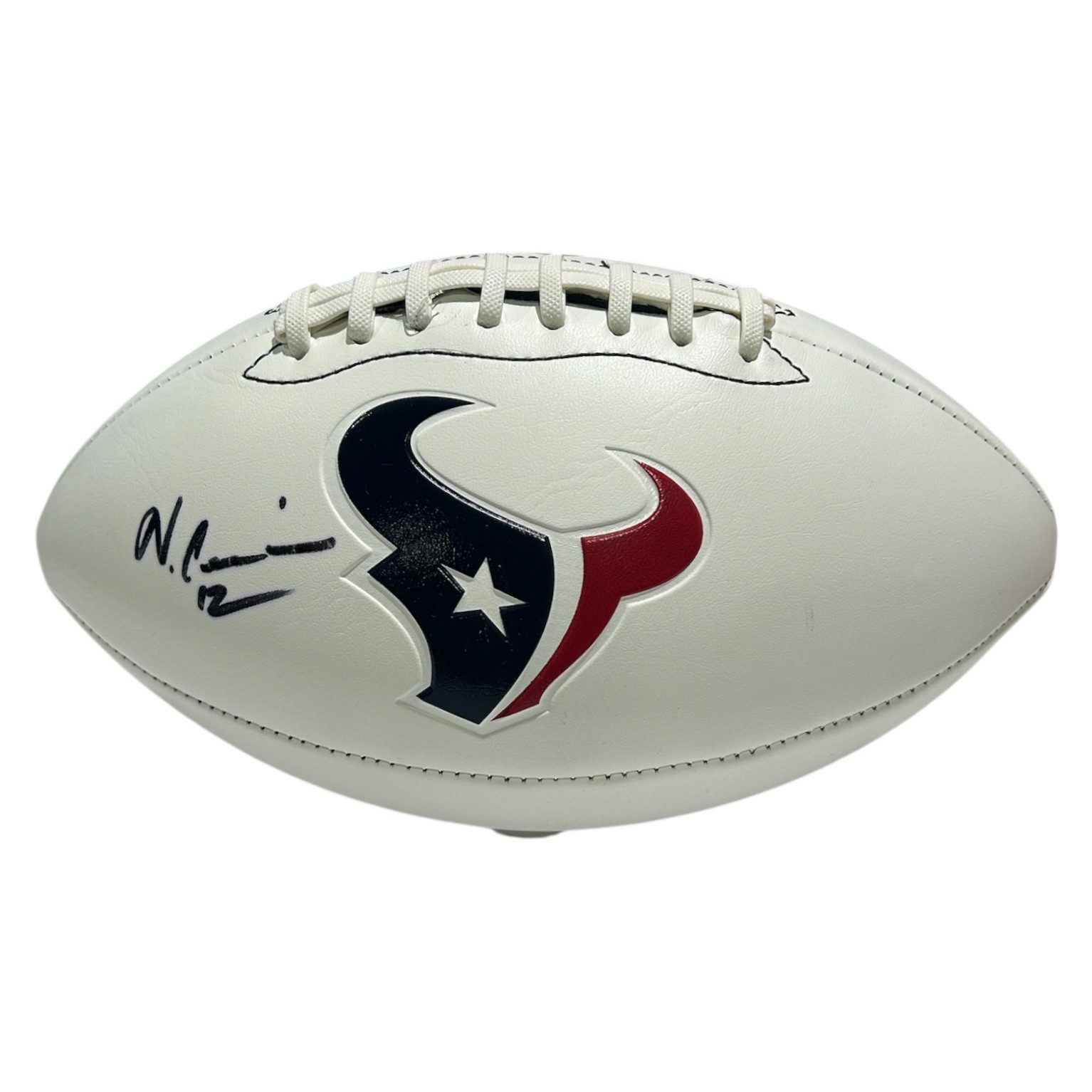 NICO COLLINS AUTOGRAPHED HOUSTON TEXANS FOOTBALL BECKETT | Fiterman Sports