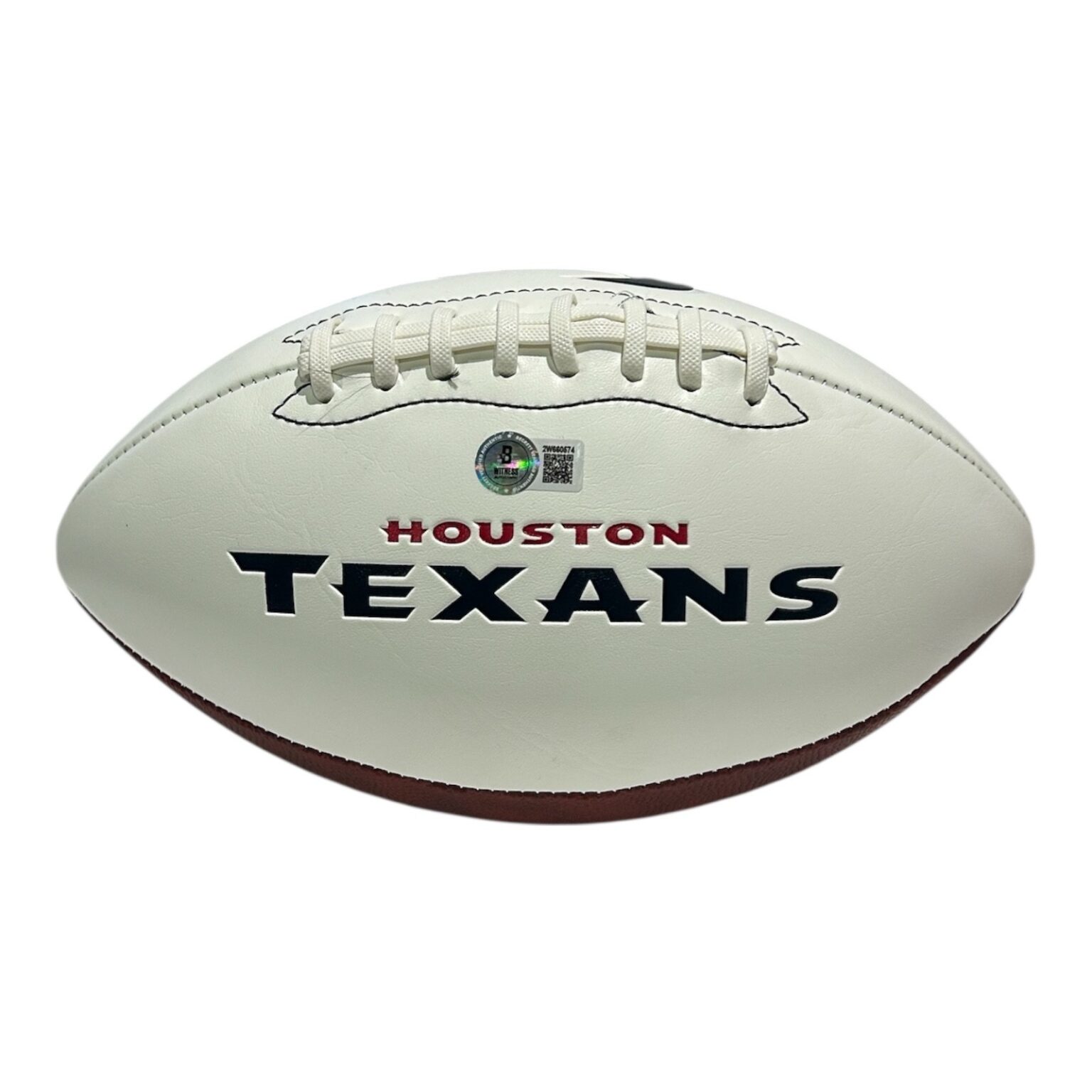 NICO COLLINS AUTOGRAPHED HOUSTON TEXANS FOOTBALL BECKETT | Fiterman Sports