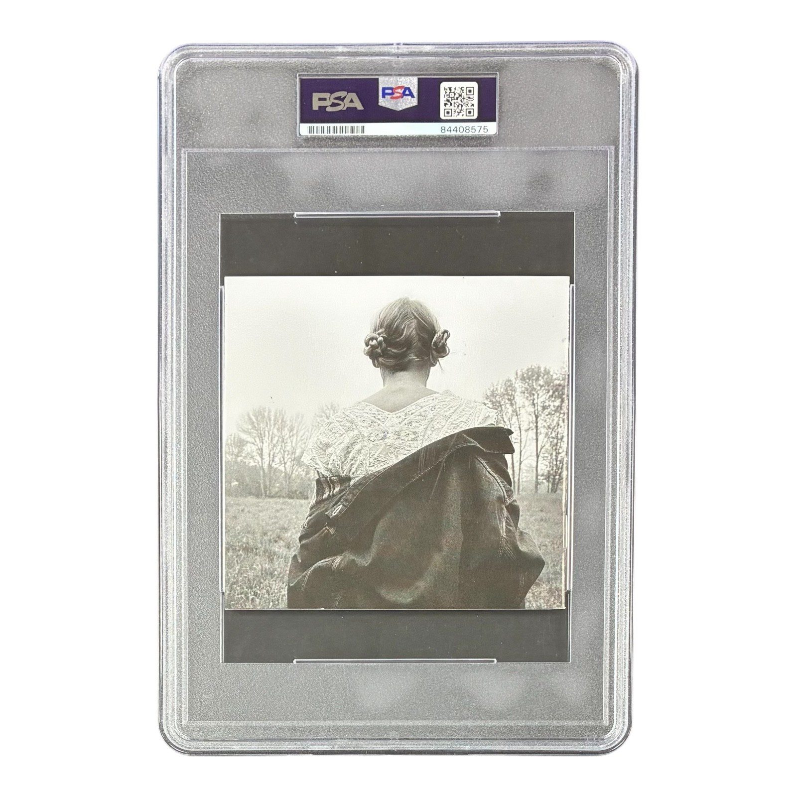 TAYLOR SWIFT AUTOGRAPHED FOLKLORE CD COVER PSA/DNA AUTHENTICATED ...