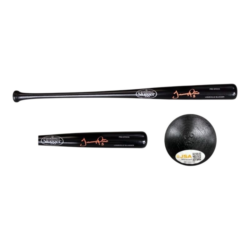 JEREMY PENA SIGNED BLACK LOUISVILLE SLUGGER BAT JSA AUTHENTICATED ...