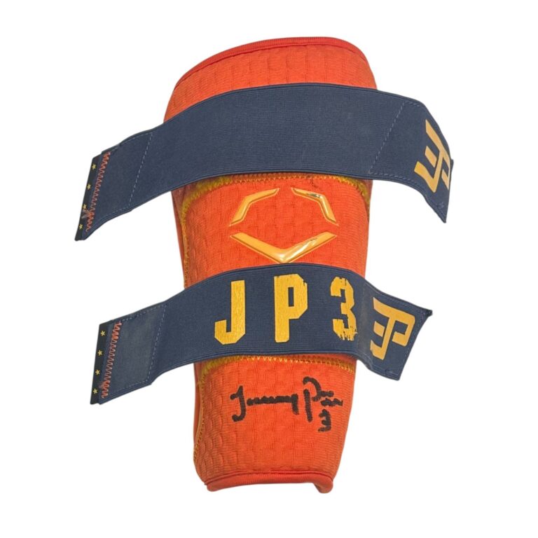 JEREMY PENA SIGNED 2025 SEASON GAME USED EvoSHIELD PROTECTIVE GEAR SET ...