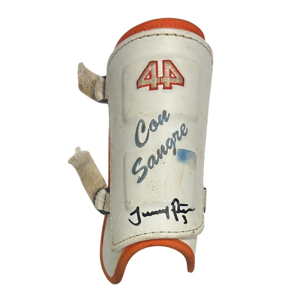 JEREMY PENA SIGNED 2023 SEASON GAME USED 44 PRO PROTECTIVE GEAR SET ...