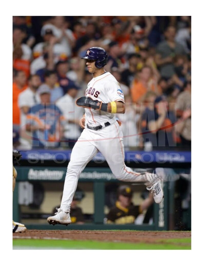 JEREMY PENA SIGNED 2023 SEASON GAME USED 44 PRO SLIDING GUARD MITT ...